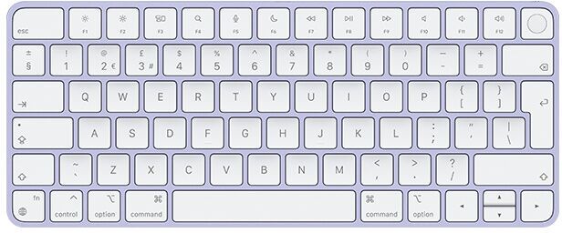 Apple Magic Keyboard 2021 Touch ID | lilla | International English ...