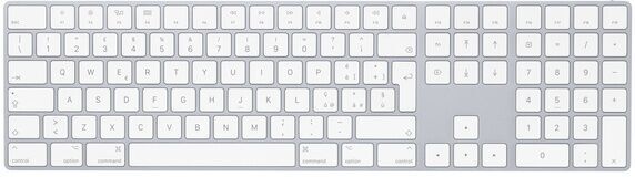 Apple Magic Keyboard 2017 with numeric keypad - from - Refurbished with ...
