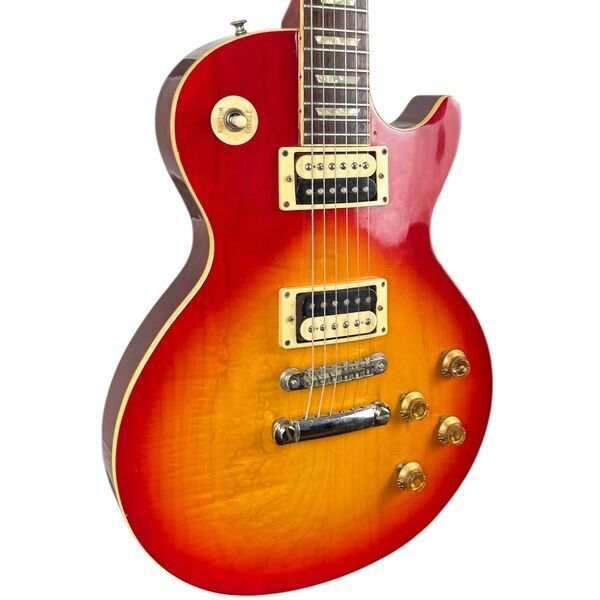 Burny Les Paul Standard - Cherry Sunburst - from - Refurbished with a ...