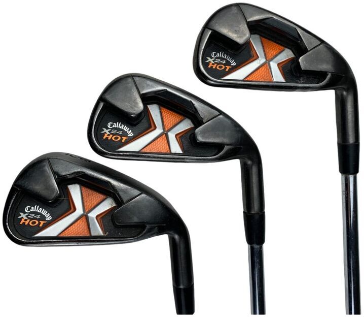 Callaway X-24 Hot Iron Set - Refurbished Golf Clubs