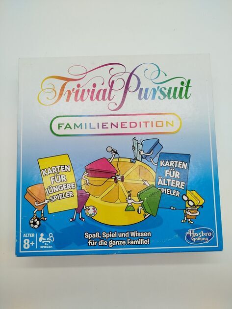 Hasbro Gaming Gesellschaftsspiel - Trivial Pursuit Familienedition ...