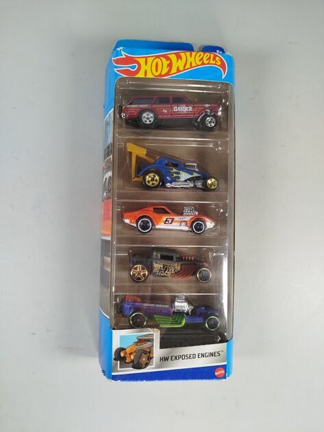 Hot Wheels 5er-Pack HW Exposed Engines - from - Refurbished with a 30 ...
