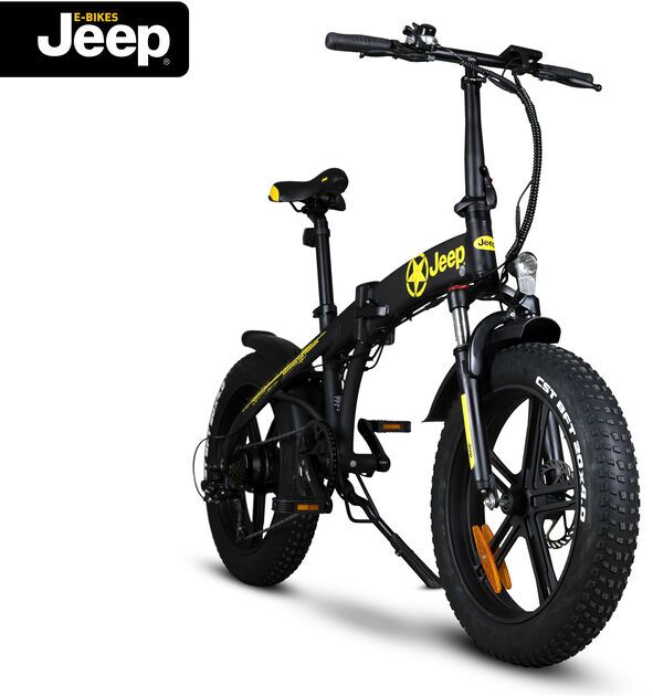 Jeep Fold FAT E-Bike FR 7020 [2022] (REFURBISHED) | schwarz/gelb | 20"