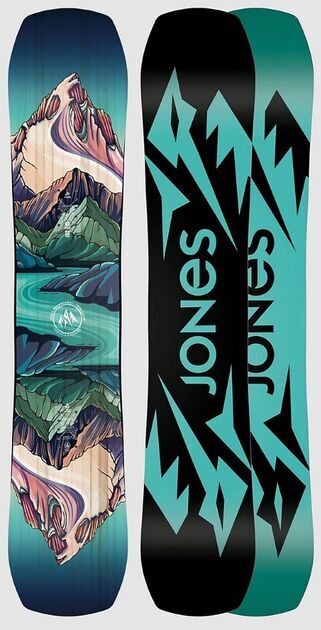 Jones Twin Sister 2023 - Renoveret Snowboard til Damer