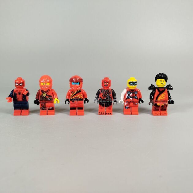 Lego Spider-Man & Ninjago Figuren Set 6er - from - Refurbished with a ...