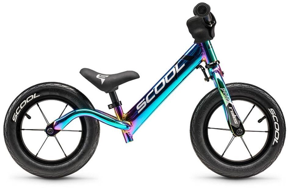 S'COOL pedeX Rainbow - Børnecykel i aluminium