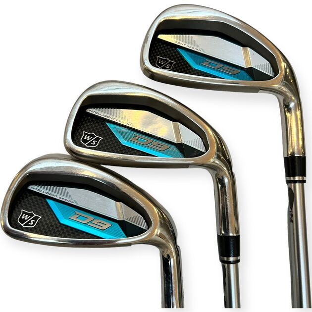 Wilson D9 Iron Set - Ladies - Graphite - Refurbished