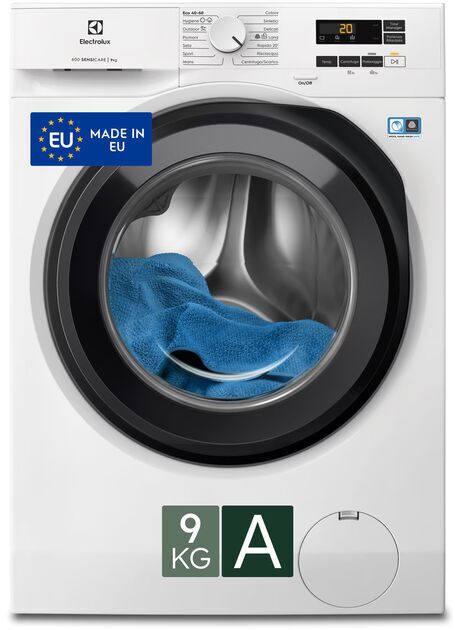 Electrolux EW6FA19G 600 SensiCare Voorlader wasmachine 9 kg | Nu met ...