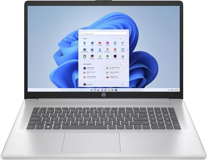 HP 17-CN Bærbar Computer - 17.3" Skærm, Intel Core i5, 10 Kerner