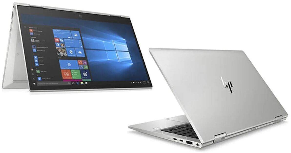 HP Elitebook x360 1030 G7 - 13.3" Touchscreen Laptop Zilver