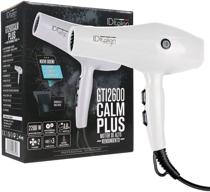 GTI 2600 Calm Plus Hair Dryer - Italian Design