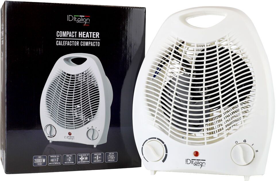 Italian Design Chauffage par ventilateur | blanc | 34 € | Maintenant ...