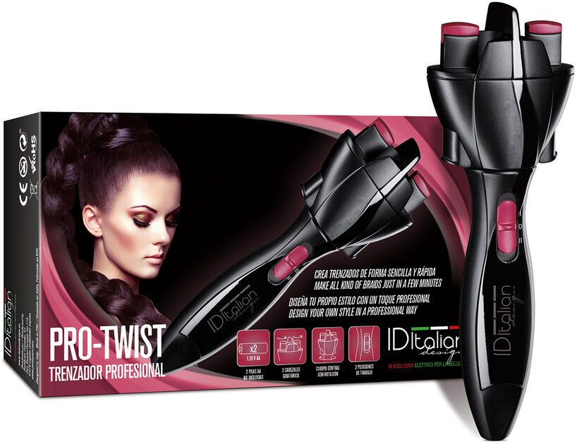 Italian Design Pro-Twist kiharrin | musta | 29 € | Nyt 30 päivän palautusoikeus