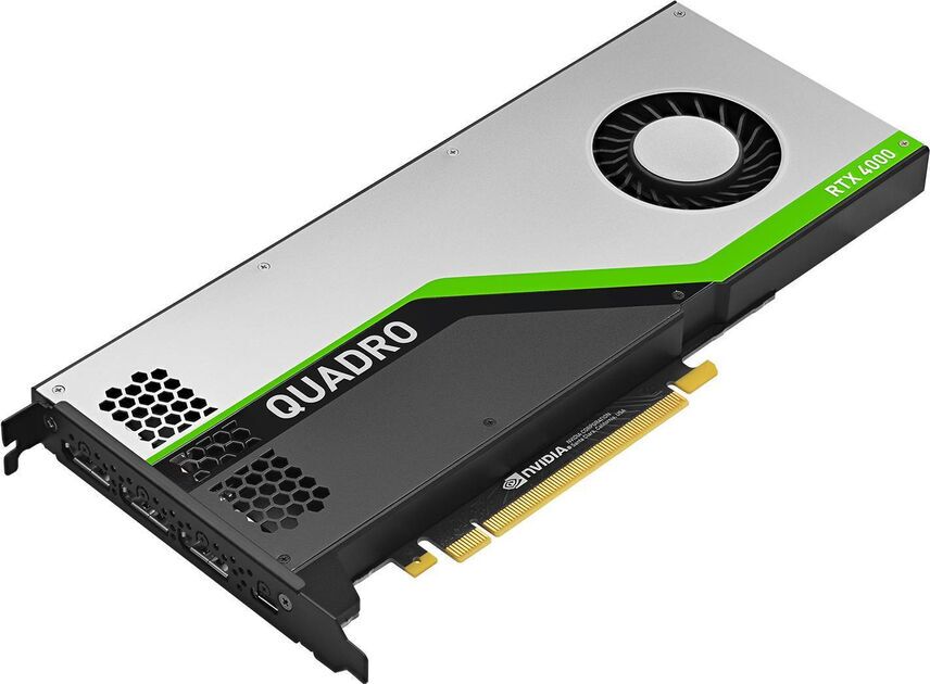 Nvidia Quadro RTX 4000 - repasované grafické karty