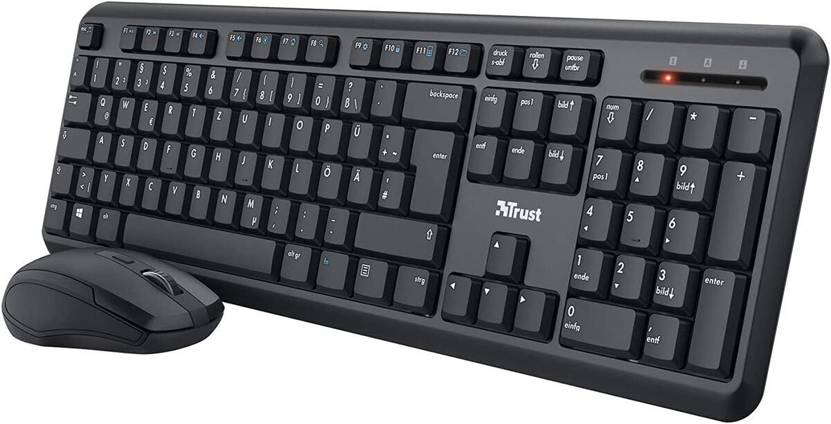 Trust Ymo keyboard Mouse Set - from - Refurbished with a 30-Day Free Trial